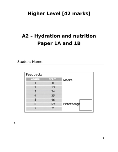 IB Sports, Exercise & Health Science (SEHS) 2026: Official Question ...