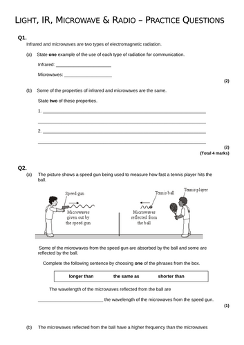 AQA GCSE Physics: Uses of EM Waves (Part 1) | Radio to Visible Light ...