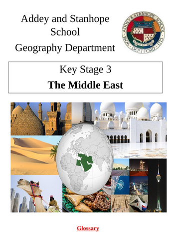 Geography of the Middle East SOL | Teaching Resources