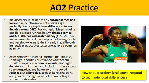 Role of chromosomes and hormones | First exams in 2027 - AQA A Level ...