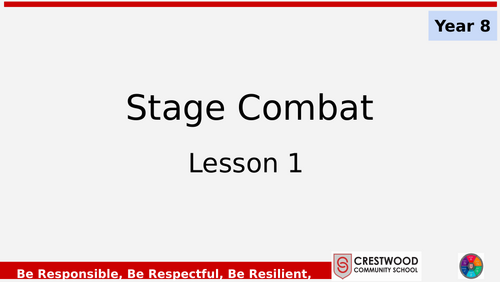 Year 8 Drama – Stage Combat Scheme of Work (7 Lessons) | Teaching Resources