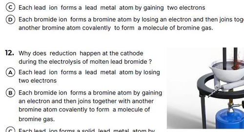Electrolysis Booklet IGCSE Chemistry Edexcel {9-1} | Teaching Resources
