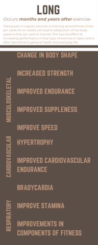 GCSE PE - Immediate, short and long term effects of exercise | Teaching ...