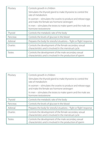 GCSE AQA Biology Homeostasis: Endocrine System & Hormone Signalling ...