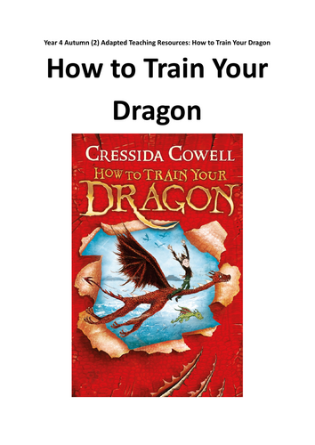 How To Train Your Dragon SEND Autism Unit of Work | Teaching Resources