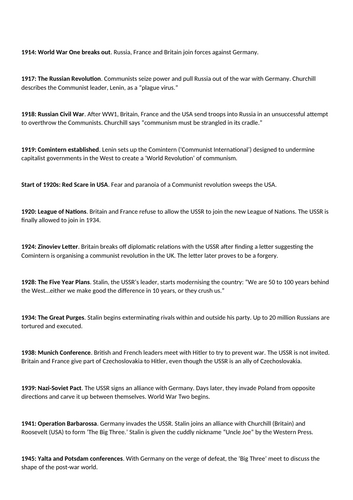 CAIE IGCSE History Key Question 4 Lesson and Resource Pack | Teaching ...