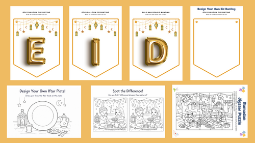 Eid & Ramadan Activities Pack (KS1) | Printable Puzzles, Games ...