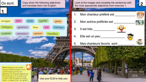 Year 8 French | Dynamo 2 | Module 3 | A loisirs | Full Lesson Pack ...