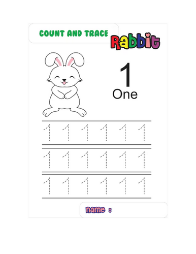 Easter Tracing Numbers 1–10 | 50-Page PDF Printable Worksheets for Kids ...