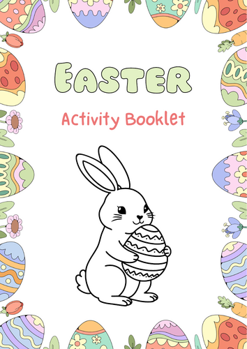Easter Activity Booklet | Printable Worksheets for Kids - fun ...