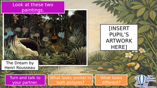 KS1 Henri Rousseau Art Unit - 6 Outstanding Lessons | Teaching Resources