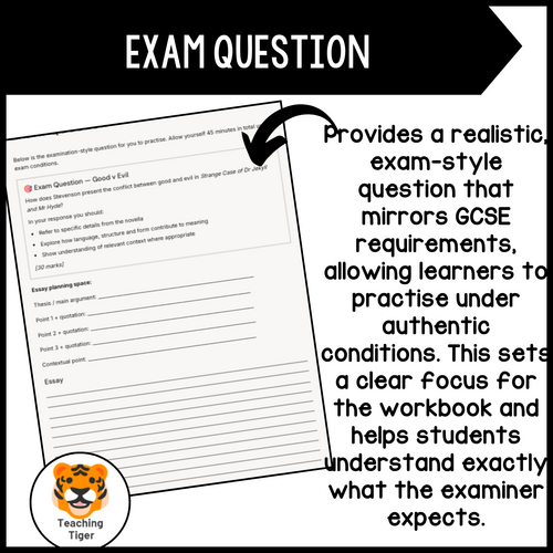 Jekyll and Hyde GCSE Good vs Evil Exam Pack: Grade 5–9 Model Essays ...