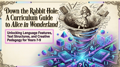 Alice in Wonderland Teaching Unit | Year 7–8 | Complete Scheme of Work ...