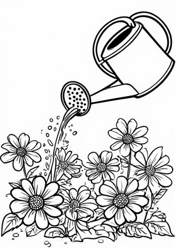 Spring Awakening: 39 Floral Coloring Pages for Kids | Teaching Resources