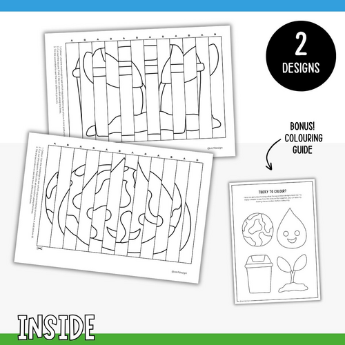 Magical Earth Day Agamographs - Printable Craft for Kids | Teaching ...