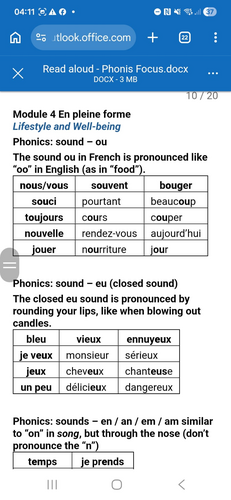 GCSE French Read-Aloud & Phonics Booklet (Edexcel) | Teaching Resources
