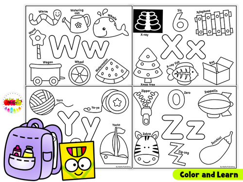 Alphabet Beginning Sounds Worksheets for Kindergarten | A to Z Letter ...