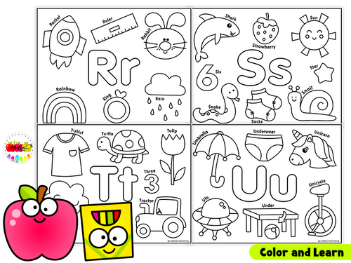 Alphabet Beginning Sounds Worksheets for Kindergarten | A to Z Letter ...