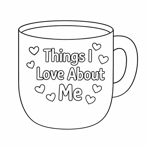 Love Mug Craft | Self Love and Valentine Craft Activity | Growth ...