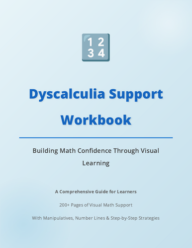 The Ultimate Dyscalculia Support Workbook for Kids | Teaching Resources