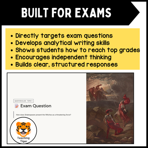 GCSE Macbeth Supernatural Revision Guide | Model Answers, AO1 AO2 AO3 ...