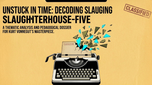 Slaughter House Five Analysis Mini: Theme Character Language Year 10 ...