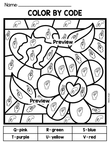 Earth Day ASL Alphabet | Teaching Resources