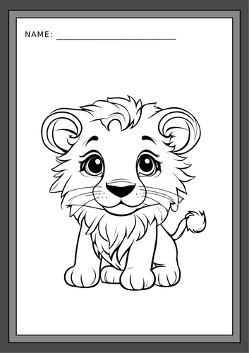 Animal Coloring Book: Australian, Land & Sea Animals - 32 Pages ...