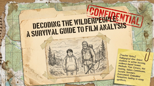 Hunt for the Wilderpeople Film Study Bundle | Movie Analysis Activities ...