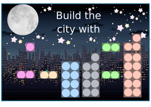 Building a city with Numicon 14-20 (1-13 also included) | Teaching ...