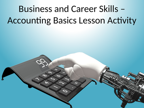 Business and Career Skills - Accounting Basics Lesson Activity ...