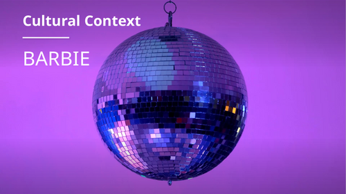 Barbie Movie Cultural Context Power Point Presentation and worksheets ...