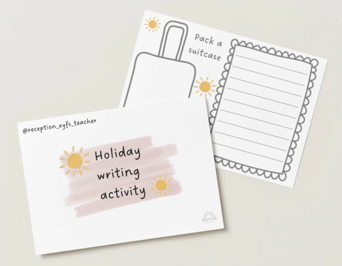 Holiday writing activity | Teaching Resources