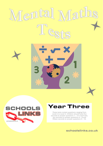 Mental Maths Tests for Year 3 | Teaching Resources