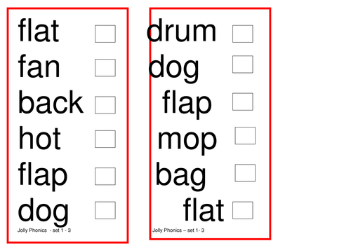 Jolly Phonics Bingo | Teaching Resources