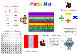 Maths Mat | Teaching Resources