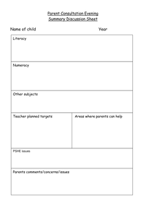 Parent_Consultation_Evening.doc