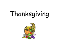 Thanksgiving powerpoint | Teaching Resources