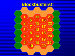 Blockbusters game | Teaching Resources
