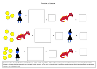 Frooby the Dragon - doubles and halves story by Katharine7 - UK ...