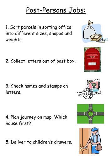 post office role play | Teaching Resources