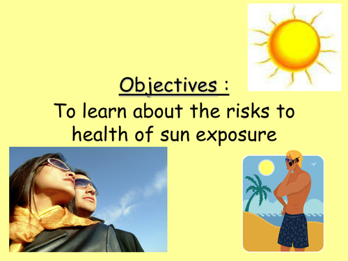 Sun Safety | Teaching Resources