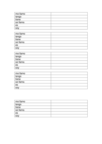 Spanish Family & Relationships | Teaching Resources