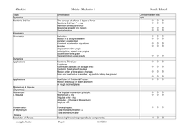 A level checklists for students | Teaching Resources