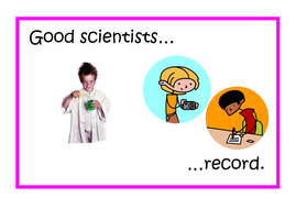 'Good Scientists...' display posters | Teaching Resources