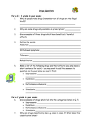 Differentiated Drugs Worksheet | Teaching Resources