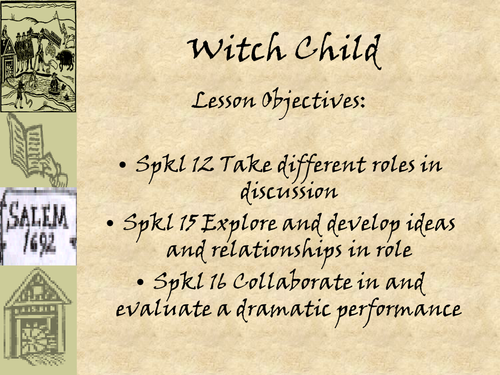 Witch Child by Ceelia Rees: | Teaching Resources
