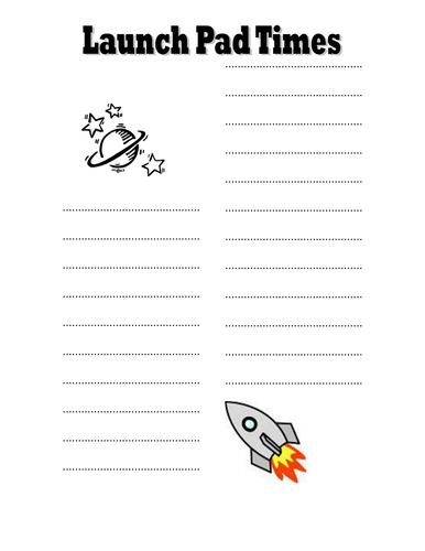 Space role-play area templates | Teaching Resources