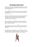 The Munich Putsch | Teaching Resources