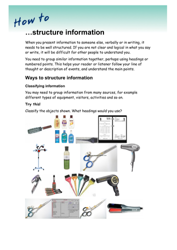 Key Skills in Hairdressing | Teaching Resources